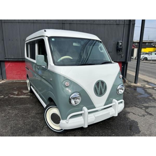 〈支払総額 表示車両CCC〉PC ハイルーフ/スズキ/エブリイ/4AT ワーゲンバス仕様 社外エアロR.1(2019)年/66,000km/保証付き◆装備パワーステアリング/パワーウインドウ/エアコン/ABS/エアバッグ/集中ドアロック/盗...