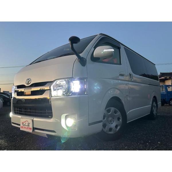 〈支払総額 表示車両CCC〉2.0 スーパーGL ダークプライムII ロング/トヨタ/ハイエースバン/LEDヘッドライト スマートキーR.1(2019)年/97,000km/保証付き◆装備パワーステアリング/パワーウインドウ/エアコン/エア...