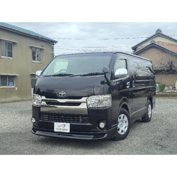 〈支払総額 表示車両CCC〉3.0 スーパーGL ダークプライム ロング ディーゼル/トヨタ/ハイエースバン/スーパーGL ダークプライム ディーゼルターボ モデリスタエアロ 3000ccH.28(2016)年/167,600km◆装備パワ...
