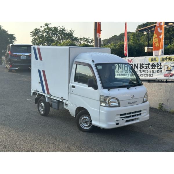 〈支払総額 表示車両AAA〉ダイハツ/ハイゼットトラック/FRP保冷車 片側スライドドア仕様H.25(2013)年/78,028km/保証付き◆装備パワーステアリング/パワーウインドウ/エアコン/エアバッグ/キーレス◆外装◆内装◆車歴禁煙車...