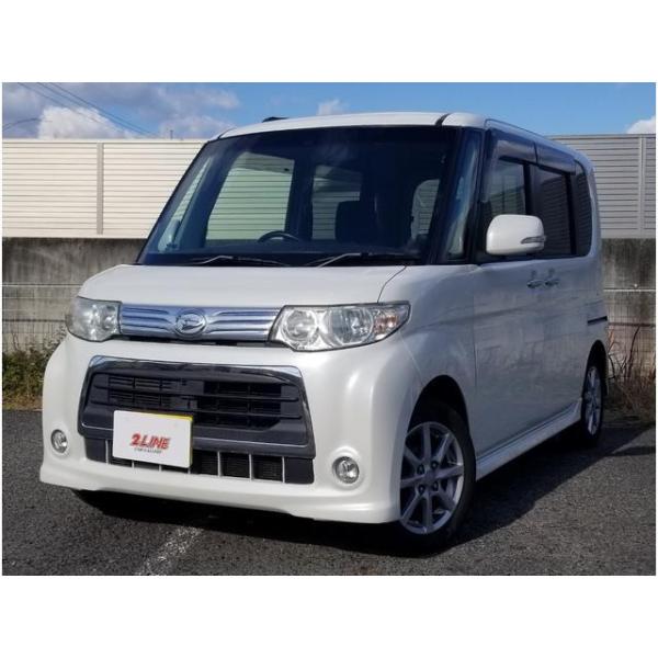 〈支払総額 表示車両AAA〉X/ダイハツ/タントカスタム/禁煙車 左電動スライドドア キセノンヘッドライト オートエアコンH.23(2011)年/152,000km◆装備パワーステアリング/パワーウインドウ/ナビ/エアコン/テレビ(地デジ)...