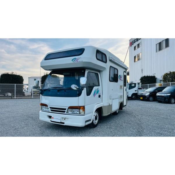 〈支払総額 表示車両CCC〉3.1 ダブルキャブ ロング フラットロー ディーゼル/いすゞ/エルフ/キャンピングカー オートマ車 ETCH.10(1998)年/334,000km◆装備ETC/エアコン/ABS/集中ドアロック◆外装◆内装◆車...