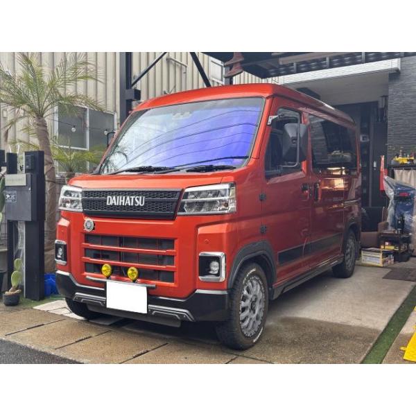 〈支払総額 表示車両CCC〉RS/ダイハツ/アトレー/カスタム 両側パワスラ 1年保証付R.4(2022)年/27,700km/保証付き◆装備パワーステアリング/パワーウインドウ/ETC/エアコン/テレビ(地デジ)/ABS/エアバッグ/横滑...