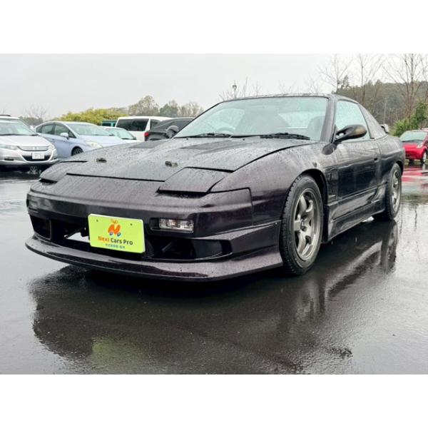 〈支払総額 表示車両CCC〉2.0 タイプX/日産/180SX/社外エアロ フロントリアワイドフェンダーH.9(1997)年/19,000km◆装備パワーステアリング/ETC/エアコン◆外装ローダウン/エアロパーツ◆内装◆車歴携帯版、スマホ...