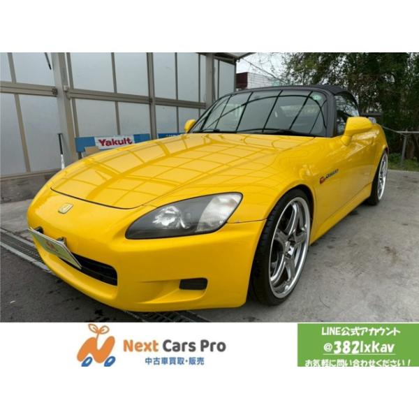 〈支払総額 表示車両CCC〉2.0/ホンダ/S2000/社外19インチアルミ TEIN車高調H.11(1999)年/161,000km◆装備パワーステアリング/パワーウインドウ/エアコン/キーレス◆外装ローダウン◆内装◆車歴携帯版、スマホ版...