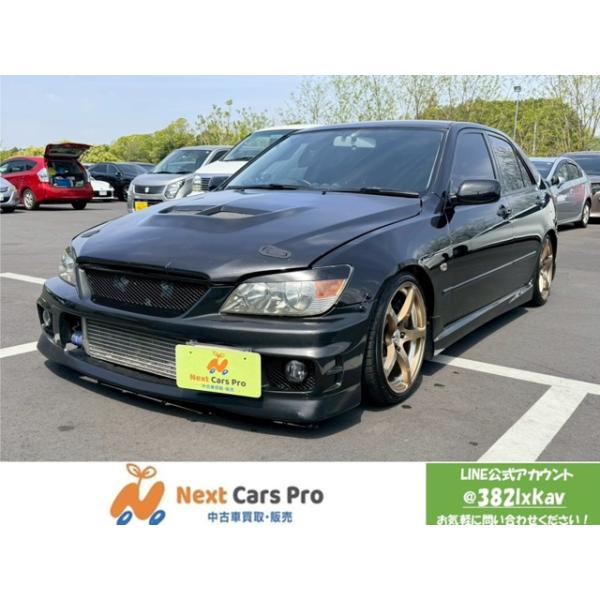 〈支払総額 表示車両CCC〉2.0 RS200 クオリタート/トヨタ/アルテッツァ/カーボンボンネット HKSエキマニH.13(2001)年/280,000km◆装備エアコン◆外装◆内装◆車歴携帯版、スマホ版では全情報を見る事ができません。...