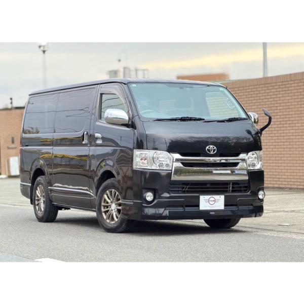 〈支払総額 表示車両CCC〉3.0 スーパーGL ロング ディーゼル/トヨタ/ハイエースバン/ナビ/ETC/バックカメラH.25(2013)年/195,050km/保証付き◆装備パワーステアリング/パワーウインドウ/ナビ/ETC/ダブルエア...