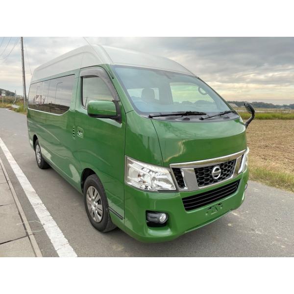 〈支払総額 表示車両CCC〉2.5 GX(オートスライドドア付) スーパーロング ハイルーフ 低床/日産/NV350キャラバンワゴンH.26(2014)年/467,550km/保証付き◆装備パワーステアリング/パワーウインドウ/エアコン/A...