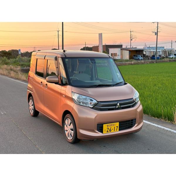 〈支払総額 表示車両AAA〉三菱/eKスペース/EKスペースGEアシスト★左RオートスラH.26(2014)年/112,806km/保証付き◆装備パワーウインドウ/ナビ/エアコン/テレビ(地デジ)/ABS/エアバッグ/バックカメラ/キーレス...