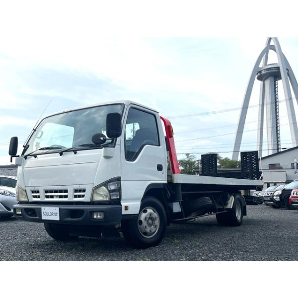 〈支払総額 表示車両CCC〉車載車/日産/アトラス/最大積載3500 積載車 極東フラトップH.17(2005)年/536,500km◆装備パワーステアリング/パワーウインドウ/ETC/エアコン/エアバッグ◆外装◆内装◆車歴携帯版、スマホ版...