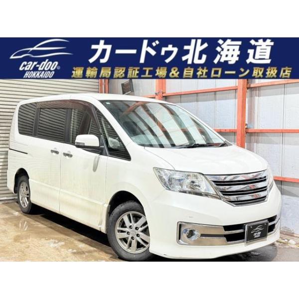 〈支払総額 表示車両AAA〉2.0 ライダー 4WD/日産/セレナ/防錆塗装TVナビBカメETCH.23(2011)年/136,000km/保証付き◆装備パワーステアリング/パワーウインドウ/ETC/ダブルエアコン/テレビ(地デジ)/ABS...