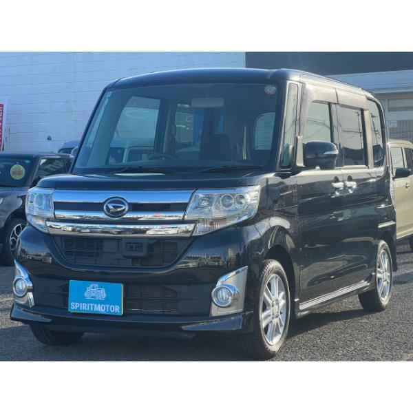 〈支払総額 表示車両AAA〉X SA/ダイハツ/タントカスタム/純正8インチナビ フリップダウンモニターH.26(2014)年/165,000km◆装備パワーステアリング/パワーウインドウ/エアコン/ABS/エアバッグ/横滑り防止装置/集中...