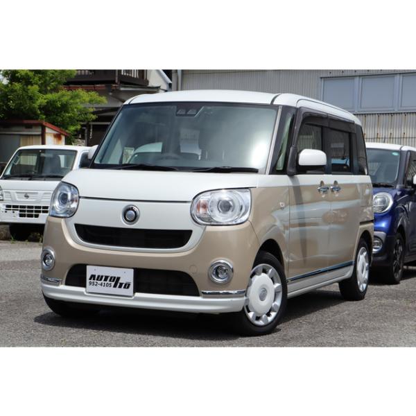 〈支払総額 表示車両BBB〉G メイクアップ SAIII/ダイハツ/ムーヴキャンバス/衝突被害軽減ブレーキシステムH.30(2018)年/76,000km/保証付き◆装備パワーステアリング/パワーウインドウ/ナビ/ETC/エアコン/テレビ(...