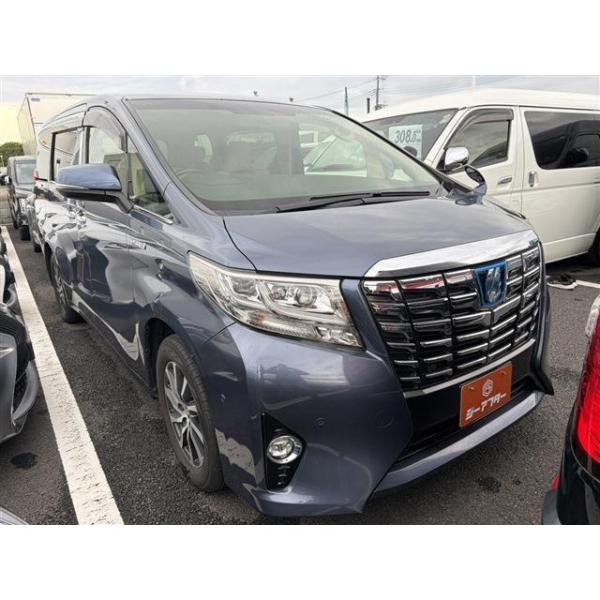 〈支払総額 表示車両CCC〉ハイブリッド 2.5 G Fパッケージ E-Four 4WD/トヨタ/アルファード/JBLサウンド 後席モニターH.27(2015)年/128,000km◆装備パワーステアリング/パワーウインドウ/ナビ/ETC/...