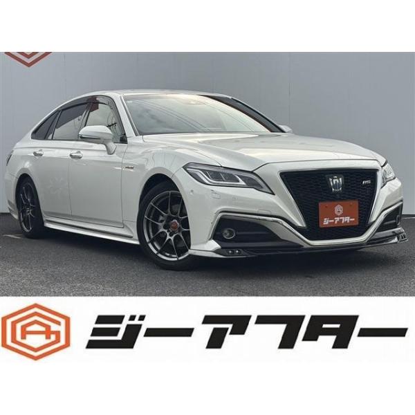 〈支払総額 表示車両CCC〉ハイブリッド 2.5 RS/トヨタ/クラウンH.31(2019)年/91,000km◆装備パワーステアリング/パワーウインドウ/ナビ/ETC/エアコン/テレビ(地デジ)/ABS/4エアバッグ/DVDビデオ/横滑り...