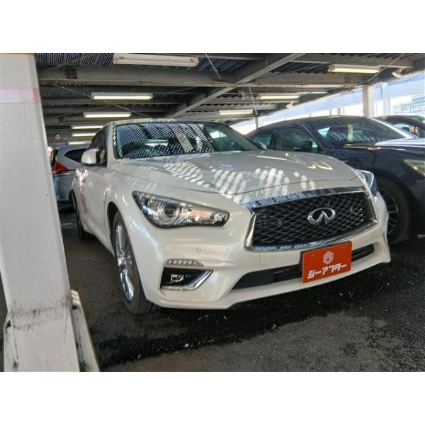 〈支払総額 表示車両CCC〉2.0 200GT-t タイプP/日産/スカイライン/禁煙車 純正8インチナビ フルセグTVH.30(2018)年/25,000km◆装備パワーステアリング/パワーウインドウ/ナビ/ETC/エアコン/テレビ(地デ...