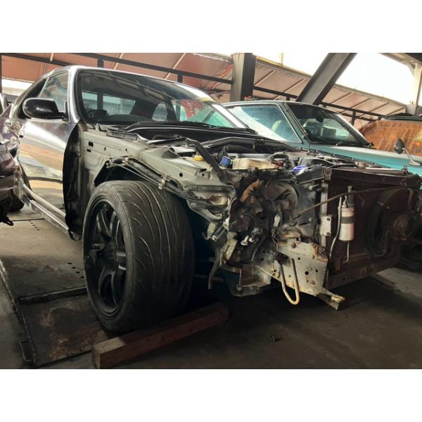 〈支払総額 表示車両CCC〉2.6 4WD/日産/スカイラインGT-R/不動車 部品取ミッドナイトパープル現状渡H.7(1995)年/走行距離不明もしくは改ざん車◆装備カセット/エアコン◆外装純正 18インチアルミ◆内装◆車歴携帯版、スマホ...