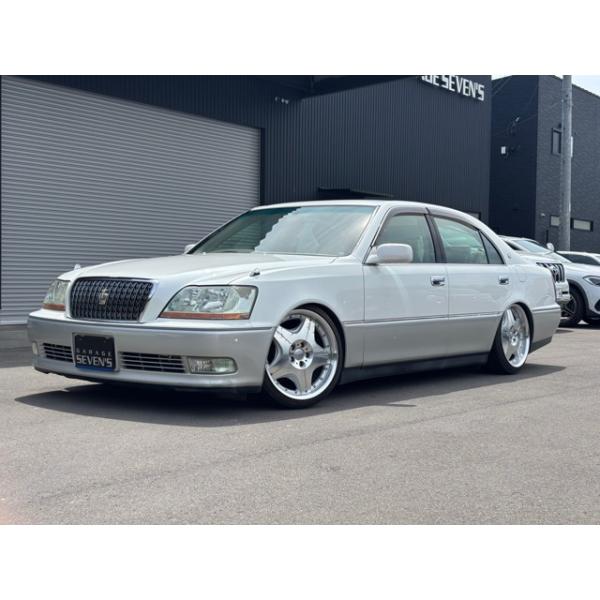 〈支払総額 表示車両CCC〉3.0 Aタイプ/トヨタ/クラウンマジェスタ/新品車高調H.16(2004)年/97,000km/保証付き◆装備パワーステアリング/パワーウインドウ/エアコン/エアバッグ/集中ドアロック/キーレス/CD◆外装純正...