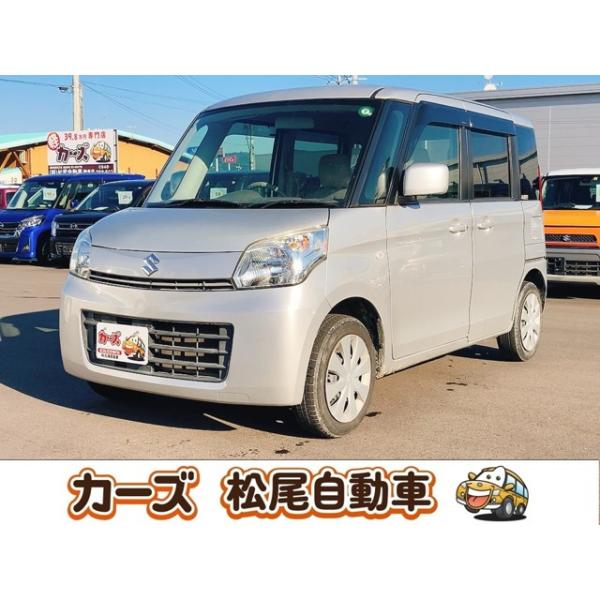 〈支払総額 表示車両AAA〉X/スズキ/スペーシア/両側電動スライドドア スマートキーH.25(2013)年/166,000km◆装備パワーステアリング/パワーウインドウ/エアコン/ABS/2エアバッグ/盗難防止装置/キーレス/スマートキー...