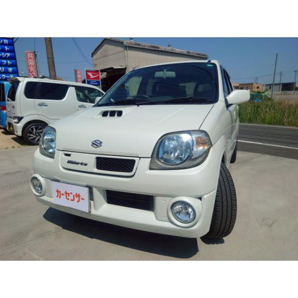 〈支払総額 表示車両AAA〉ワークス/スズキ/Kei/ターボ ETC AT 部品多数交換済H.15(2003)年/95,048km◆装備パワーステアリング/パワーウインドウ/ナビ/ETC/エアコン/テレビ(地デジ)/ABS/エアバッグ/集中...