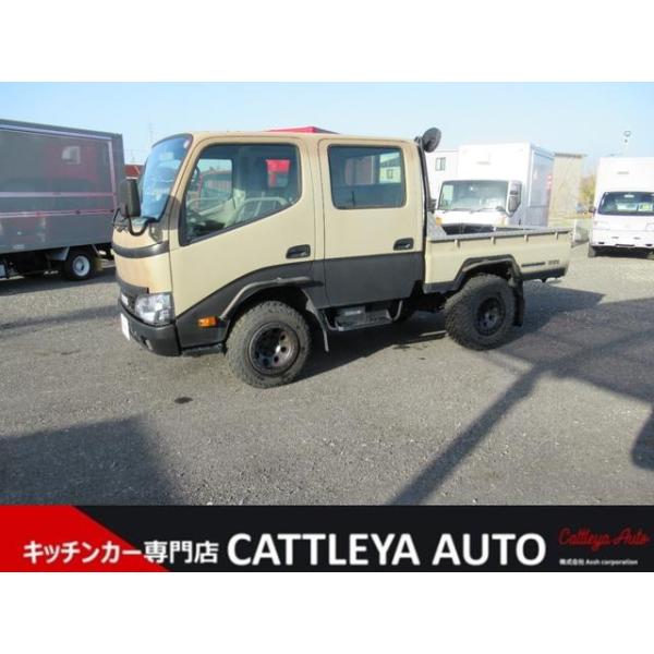 〈支払総額 表示車両CCC〉トヨタ/ダイナ/Wキャブ ダブルキャブ 3.0ディーゼルターボ 5MT フローティングナビH.24(2012)年/82,000km/保証付き◆装備ナビ/エアコン/エアバッグ/集中ドアロック/バックカメラ◆外装◆内...