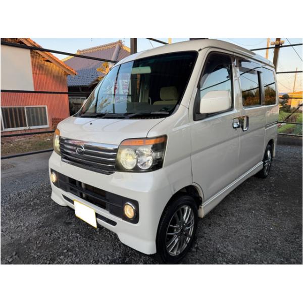 〈支払総額 表示車両AAA〉カスタムターボ RS/ダイハツ/アトレーワゴン/ターボ・ETC・フルセグナビH.21(2009)年/155,000km/保証付き◆装備パワーステアリング/パワーウインドウ/ナビ/ETC/エアコン/テレビ(地デジ)...