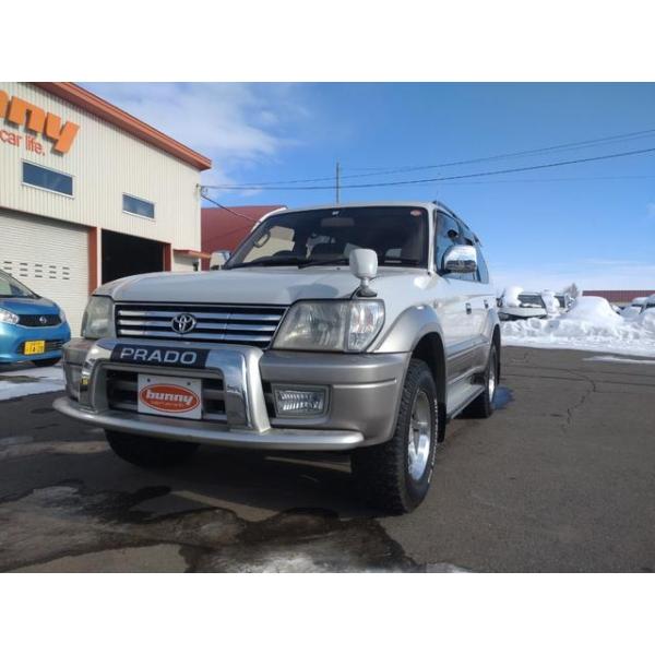 〈支払総額 表示車両CCC〉トヨタ/ランドクルーザープラド/TZ ナビバックカメラディーゼルターボ寒冷地仕様キーレスエンジンスターターH.12(2000)年/192,000km/保証付き◆装備パワーステアリング/サンルーフ/パワーウインドウ...
