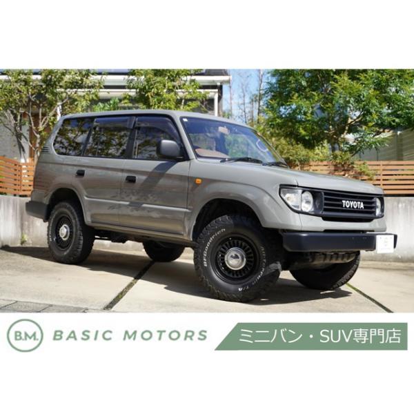 〈支払総額 表示車両CCC〉2.7 TX 4WD/トヨタ/ランドクルーザープラド/ナローボディ換装 クァンタムグレーH.13(2001)年/156,000km/保証付き◆装備パワーステアリング/パワーウインドウ/エアコン/ABS/エアバッグ...