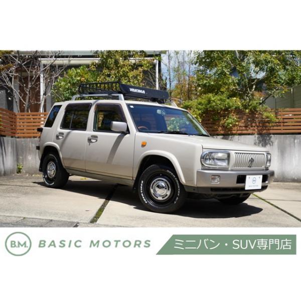 〈支払総額 表示車両CCC〉1.5 タイプII 4WD/日産/ラシーン/社外ナビ フルセグTV 純正ルーフバーH.11(1999)年/96,000km/保証付き◆装備パワーステアリング/パワーウインドウ/ナビ/ETC/エアコン/テレビ(地デ...
