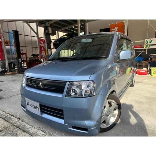 〈支払総額 表示車両AAA〉R 4WD/三菱/eKスポーツ/ターボ ワンオナ 寒冷地 屋内保管H.14(2002)年/202,000km◆装備ABS/エアバッグ/集中ドアロック/キーレス◆外装純正 アルミ/ローダウン/エアロパーツ/ディスチ...