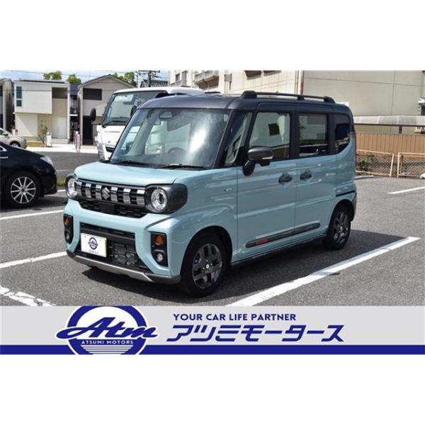 〈支払総額 表示車両CCC〉ハイブリッド(HYBRID) XZ/スズキ/スペーシアギア/スマホナビ連携ディスプレイオーディオR.7(2025)年/6,000km/保証付き◆装備パワーステアリング/パワーウインドウ/エアコン/ABS/エアバッ...