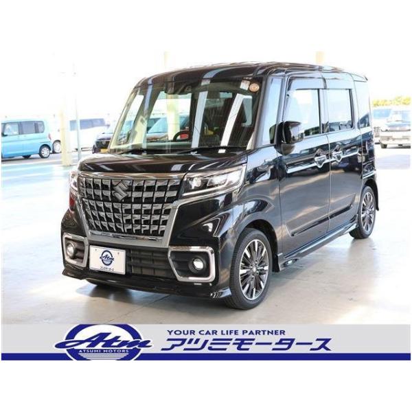 〈支払総額 表示車両CCC〉ハイブリッド(HYBRID)  XS/スズキ/スペーシアカスタム/セーフサポート・Dオーディオ付R.5(2023)年/19,000km/保証付き◆装備パワーステアリング/パワーウインドウ/エアコン/ABS/エアバ...