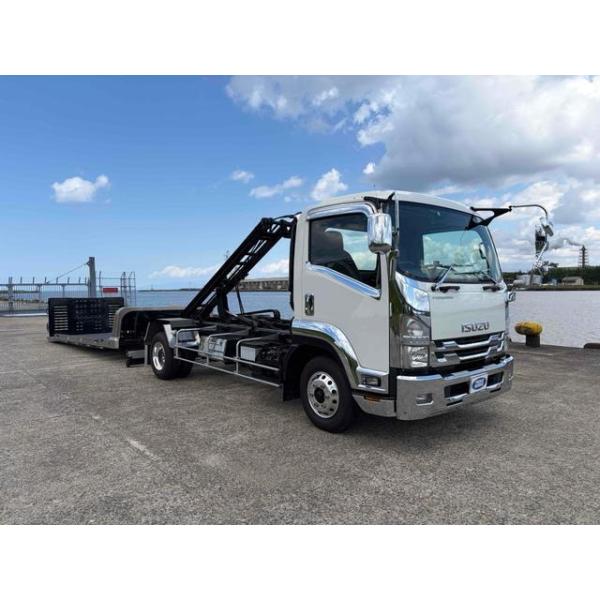 〈支払総額 表示車両DDD〉いすゞ/フォワード/極東 フラトップゼロ2 積載車 JN04-47 フルフラット ラジコンH.28(2016)年/338,000km◆装備パワーステアリング/パワーウインドウ/エアコン/エアバッグ/集中ドアロック...