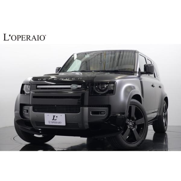 〈支払総額 表示車両EEE〉110 カルパチアン エディション 5.0L P525 4WD/ランドローバー/ディフェンダー/1オーナー 22インチスタイル5098ホイールR.5(2023)年/262km◆装備パワーステアリング/パワーウイン...