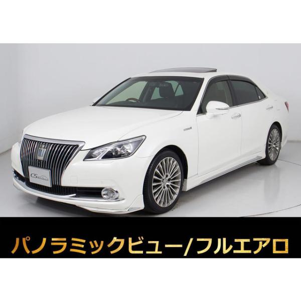 〈支払総額 表示車両CCC〉3.5 Fバージョン/トヨタ/クラウンマジェスタ/1オナ SR OP18AW 黒革 360禁煙H.25(2013)年/115,546km/保証付き◆装備パワーステアリング/サンルーフ/パワーウインドウ/エアコン/...