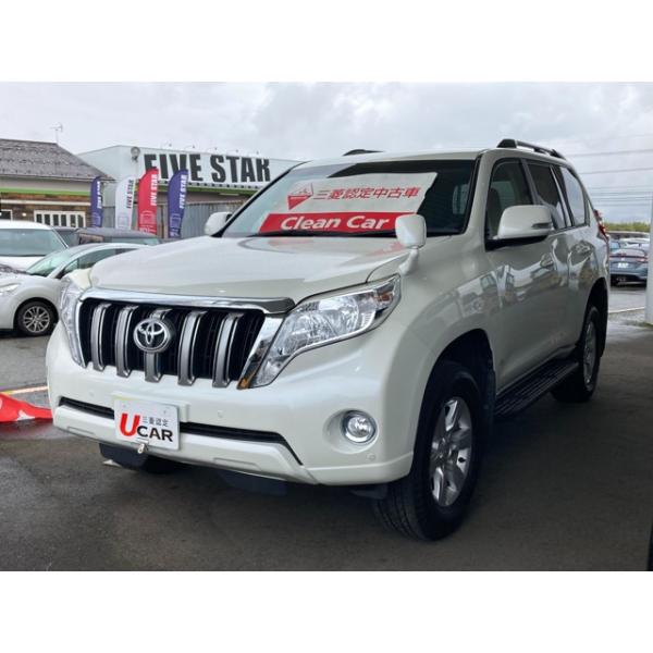 〈支払総額 表示車両CCC〉2.7 TX Lパッケージ 4WD/トヨタ/ランドクルーザープラドH.27(2015)年/56,000km/保証付き◆装備パワーステアリング/パワーウインドウ/ナビ/ETC/エアコン/テレビ(地デジ)/ABS/エ...