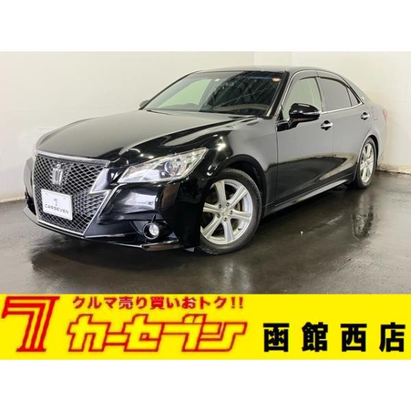〈支払総額 表示車両CCC〉2.5 S i-Four 4WD/トヨタ/クラウンアスリートH.25(2013)年/103,000km◆装備パワーステアリング/パワーウインドウ/ETC/エアコン/テレビ(地デジ)/ABS/エアバッグ/横滑り防止...