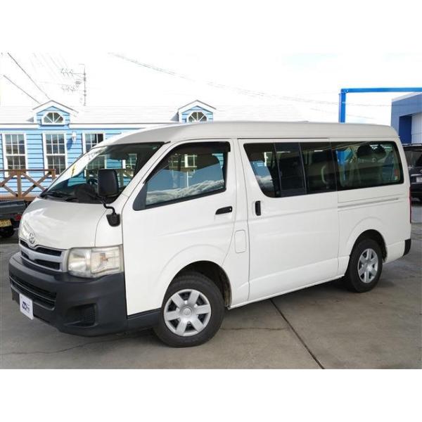 〈支払総額 表示車両CCC〉2.7 DX ロング ミドルルーフ 4WD/トヨタ/ハイエース/10人乗ワゴン ナビ 地デジH.24(2012)年/28,000km/保証付き◆装備パワーステアリング/パワーウインドウ/ナビ/ETC/ダブルエアコ...