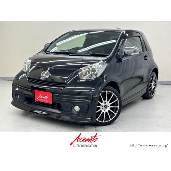 〈支払総額 表示車両CCC〉1.3 130G MTゴー レザーパッケージ/トヨタ/iQ/モデリスタエアロ 2本出しマフラーH.23(2011)年/73,479km/保証付き◆装備パワーステアリング/パワーウインドウ/ナビ/ETC/エアコン/...