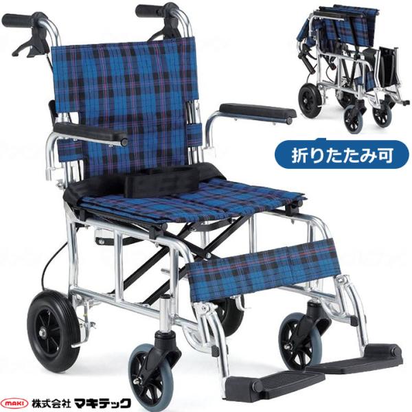 ■仕様サイズ:幅54×奥95.5×高81cm重量:8.4kg折りたたみサイズ：幅27×奥行73.5×高63cm座面サイズ：幅38×奥行35cm座面高：42cmバックサポート高：35cmアームサポート高：19cm車輪：前輪 6インチ／後輪 8...