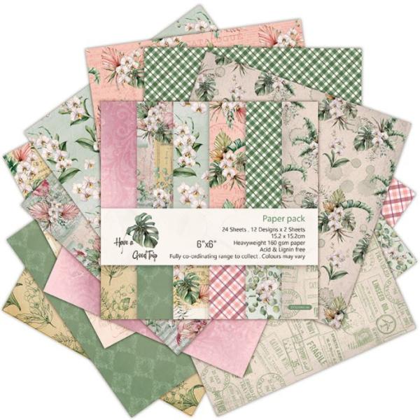 こちらはスクラップブッキングなどのペーパークラフトにお使いいただけるアシッドフリーのペーパーです。コピー用紙より厚めで、張りがあるペーパーです。アルバムやカード作りにいかがですか。12柄、各2枚、計24枚です。裏は白色です。【素材】 中性紙...