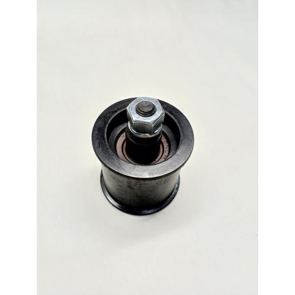 材質・仕上げ・プーリー　　　　： ガラス繊維入りナイロン6・ベアリング　　　： スチール・ナット・バネ座金： スチ−ル（三価クロメ−ト処理）　　・軸　　　　　　　： スチ−ル（黒染）