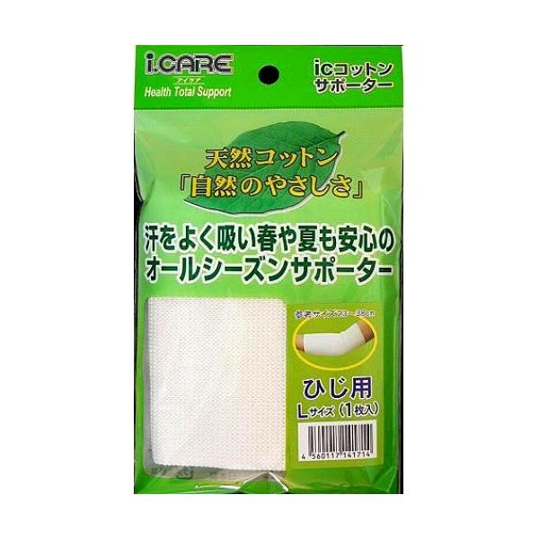 天然コットンを使用したお肌にやさしい薄型サポーター
