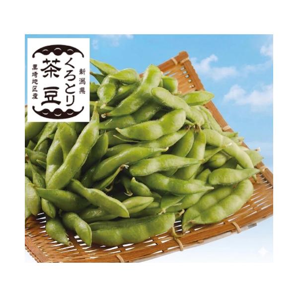 新潟県黒埼地区産のくろとり茶豆です。産直商品となります。【 新潟市  黒埼  黒崎  産地直送　茶豆 黒埼茶豆　エダマメ　えだ豆　枝豆 えだまめ　朝採れ 黒鳥 　】