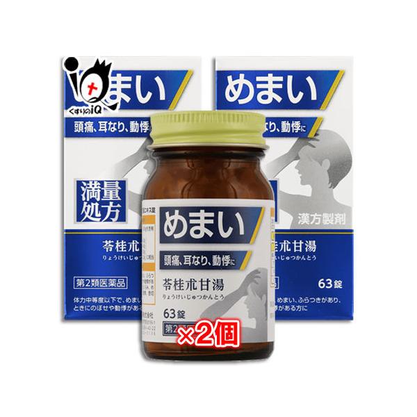 めまい、頭痛、耳なり、動悸に苓桂朮甘湯は比較的体力がなく、ときにのぼせや動悸がある方のめまい、頭痛、耳鳴り、神経症などを改善します。特に上半身の水分の代謝を調整する働きがあります。