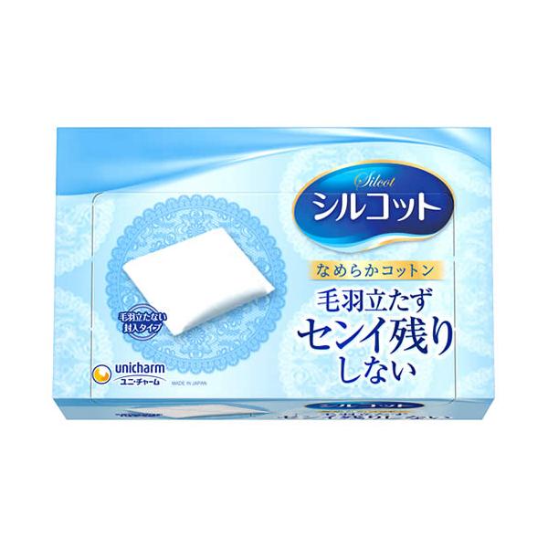 ユニチャーム　シルコット　なめらか仕立て　(82枚)　JANコード：4903111455546