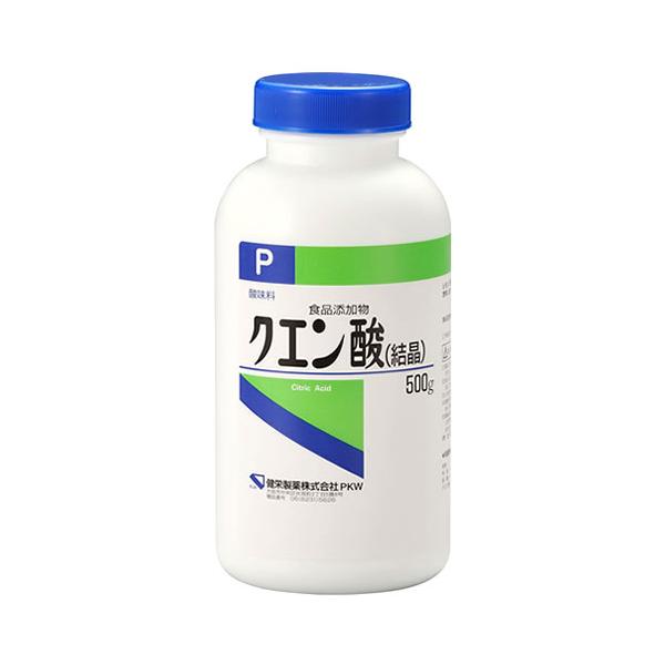 健栄製薬 クエン酸 結晶 P (500g) 酸味料 食品添加物【ヘルスケア】【cp】【売れ筋】
