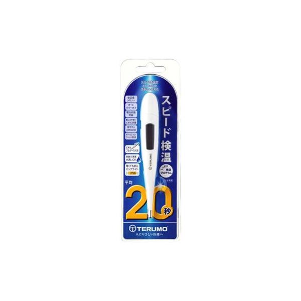 テルモ電子体温計　ET-C231P　わき専用　【予測式+実測式】　★内容量:本体：1個、フルケース付き　★外観寸法:長さ129×幅17.6×厚さ12.6mm　★質量:約12.8g(電池含む)　★特長:スピード検温　しっかり検温プログラム　平...