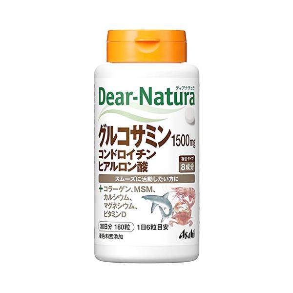 アサヒ ディアナチュラ グルコサミン・コンドロイチン・ヒアルロン酸 30日分 (180粒)　