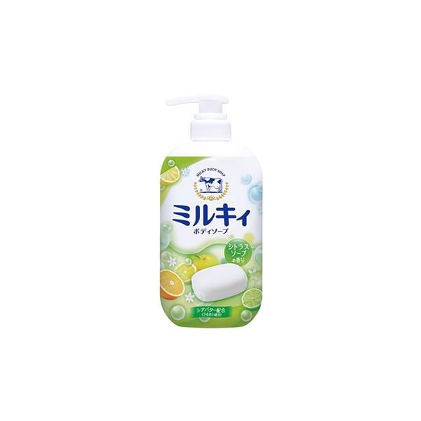 価格.com - 牛乳石鹸 ミルキィ ボディソープ シトラスソープの香り 550ml (石鹸・ボディソープ) 価格比較